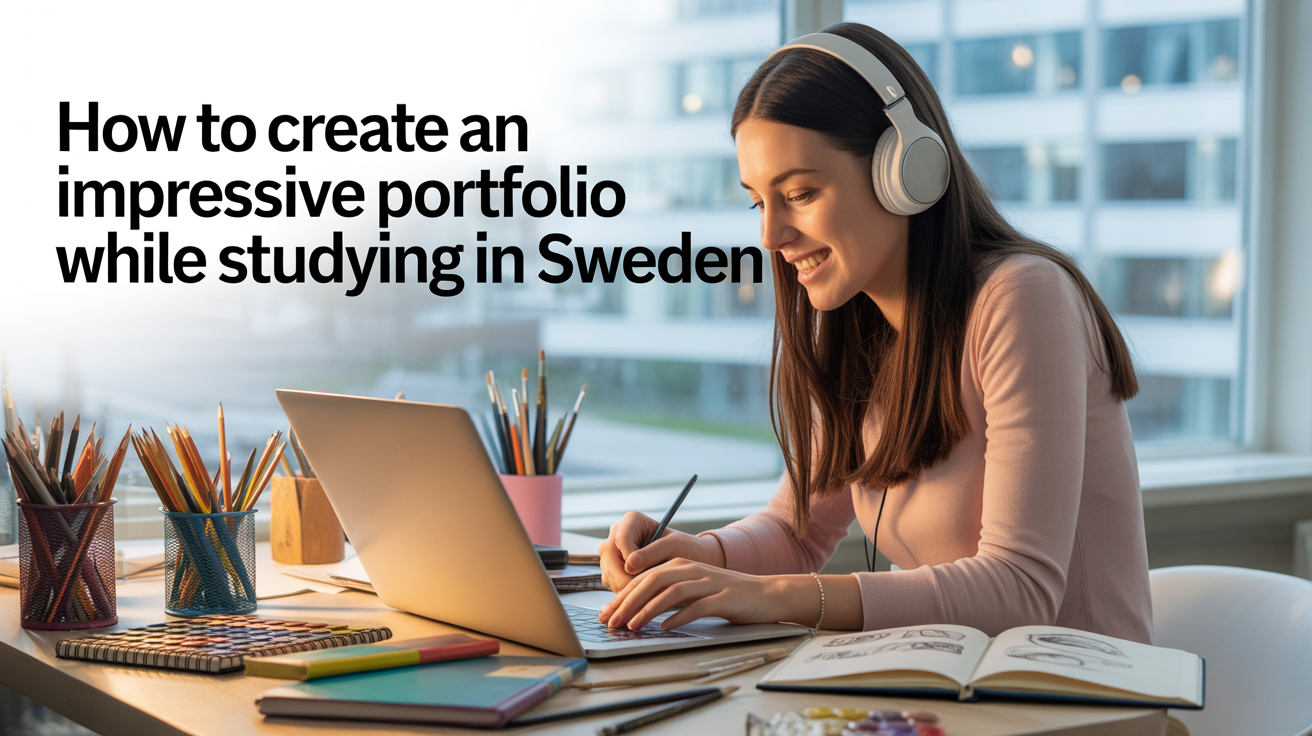 How to Create an Impressive Portfolio While Studying in Sweden