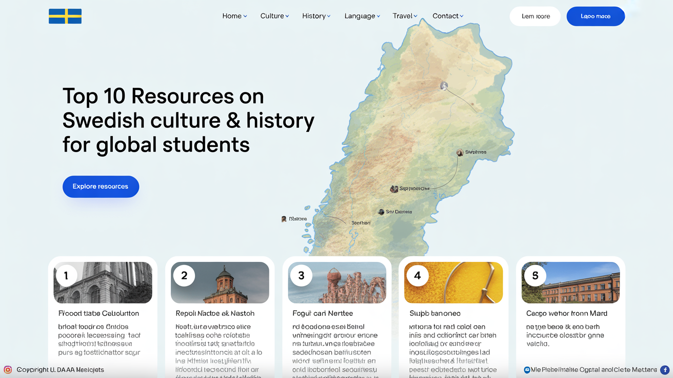 Top 10 Resources on Swedish Culture & History for Global Students