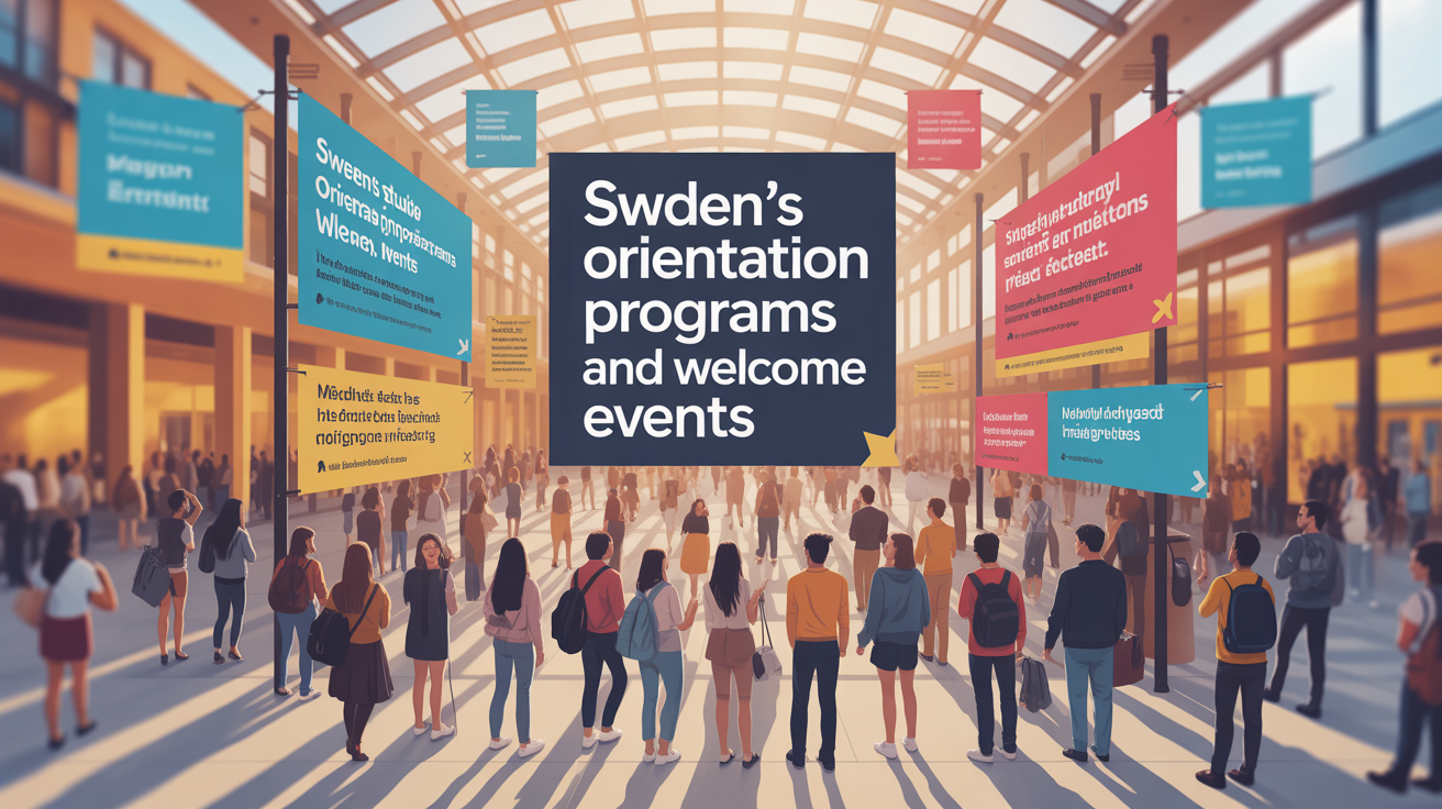 Overview of Sweden’s Student Orientation Programs and Welcome Events
