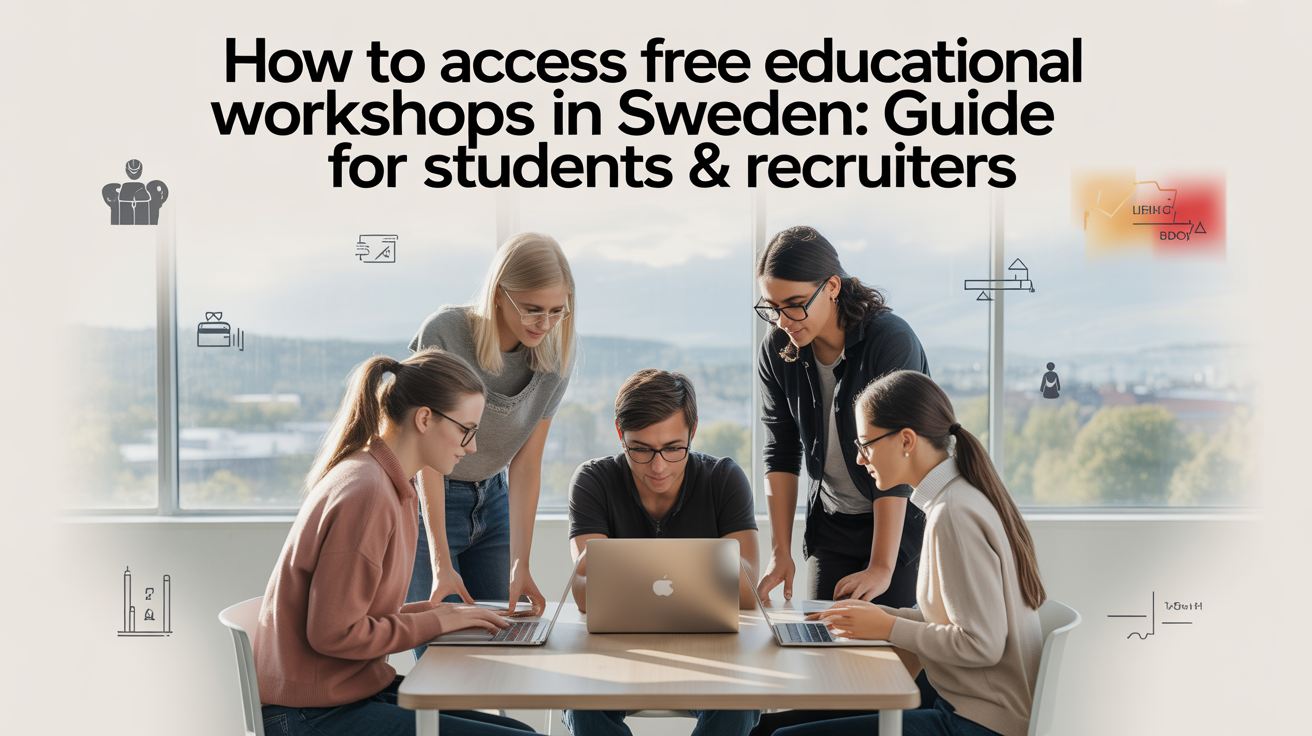 How to Access Free Educational Workshops in Sweden: Guide for Students ...