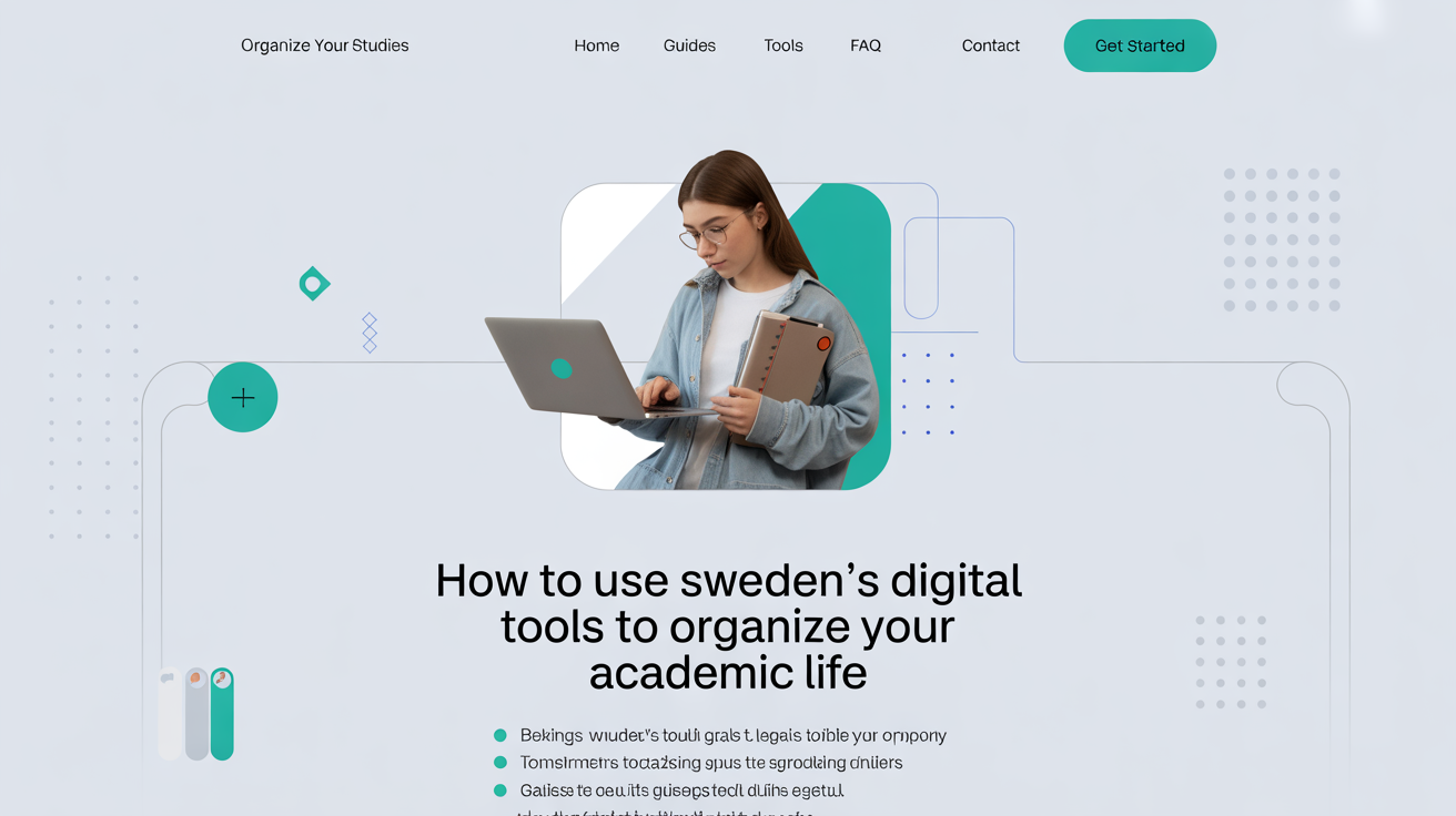 How to Use Sweden’s Digital Tools to Organize Your Academic Life