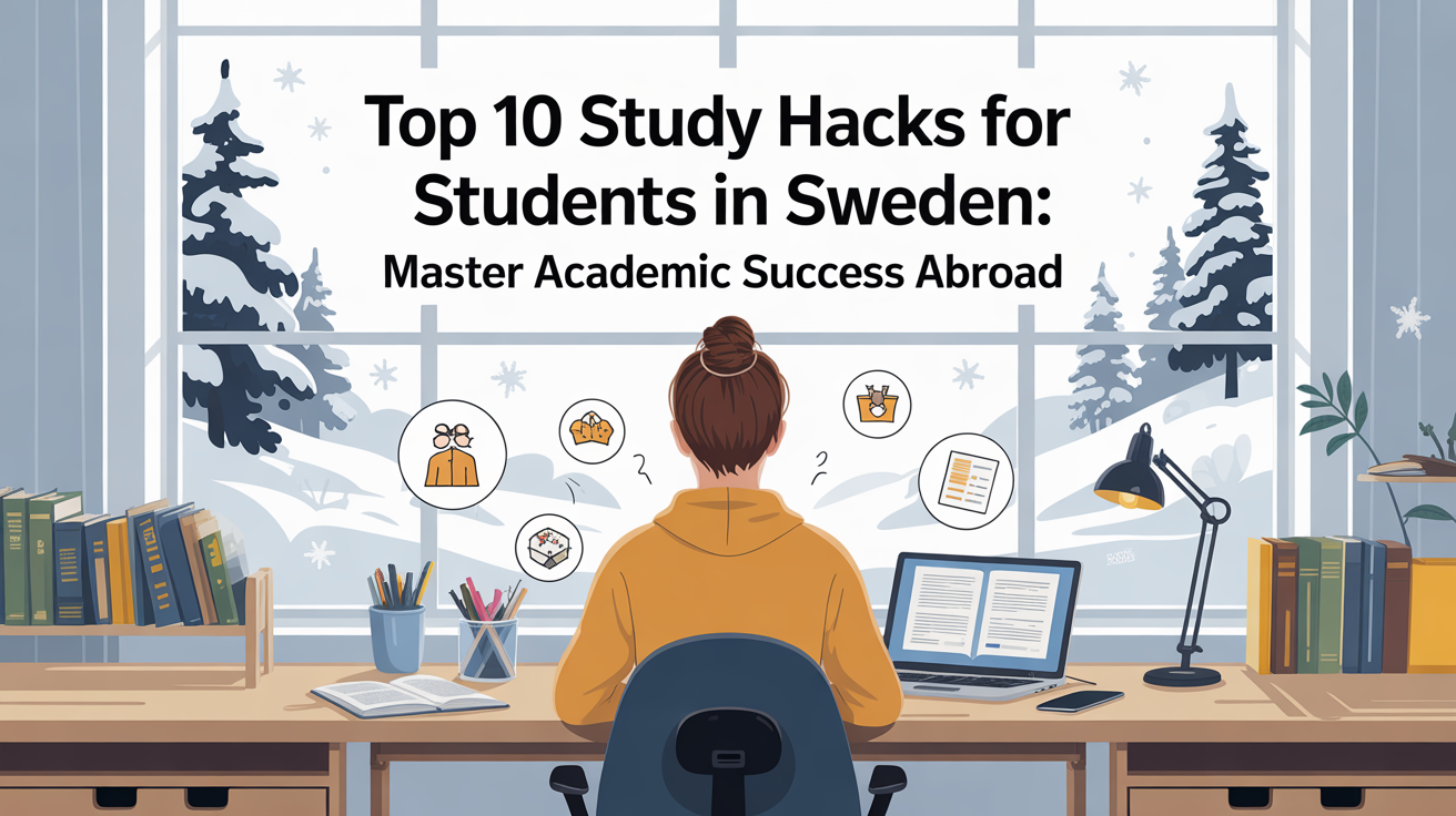 Top 10 Study Hacks for Students in Sweden: Master Academic Success Abroad